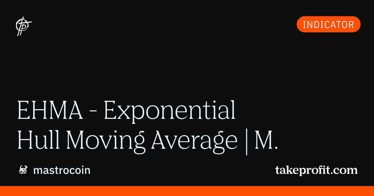 EHMA - Exponential Hull Moving Average | Mastrocoin