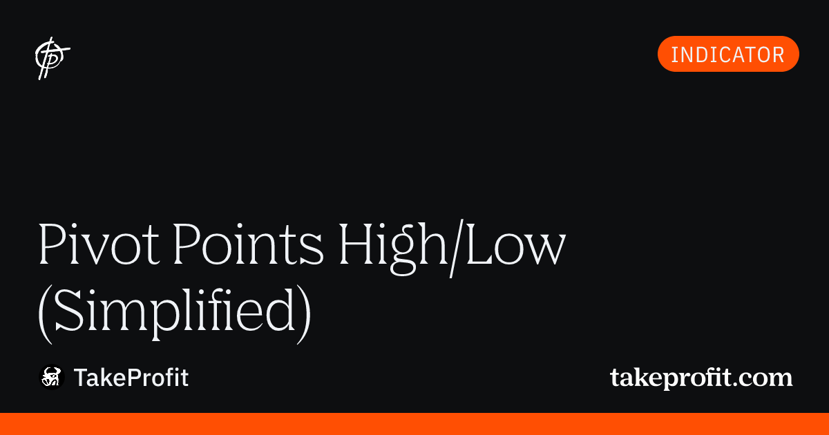 Pivot Points High/Low (Simplified)